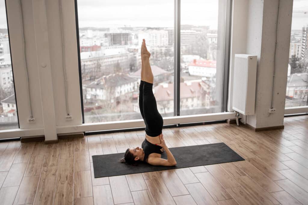 Shoulder Stand Pose: The Ultimate Guide to its Benefits | LUSH AND WELL